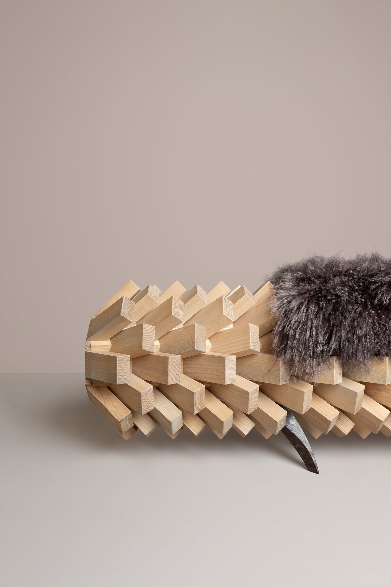 Fallen Palm Bench – Khalid Shafar